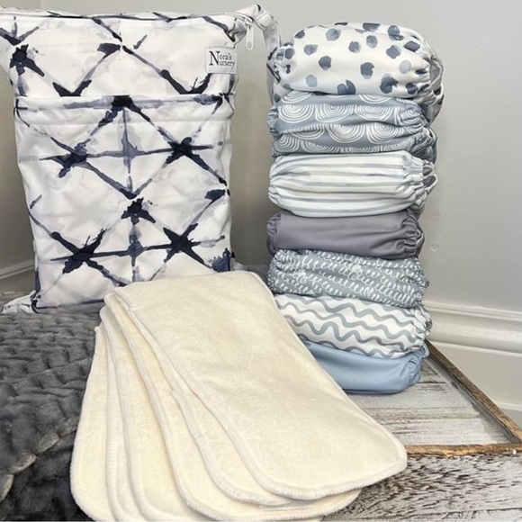 Nora’s Nursery | Other | Noras Nursery Cloth Diapers 7 Pack With 7 ...